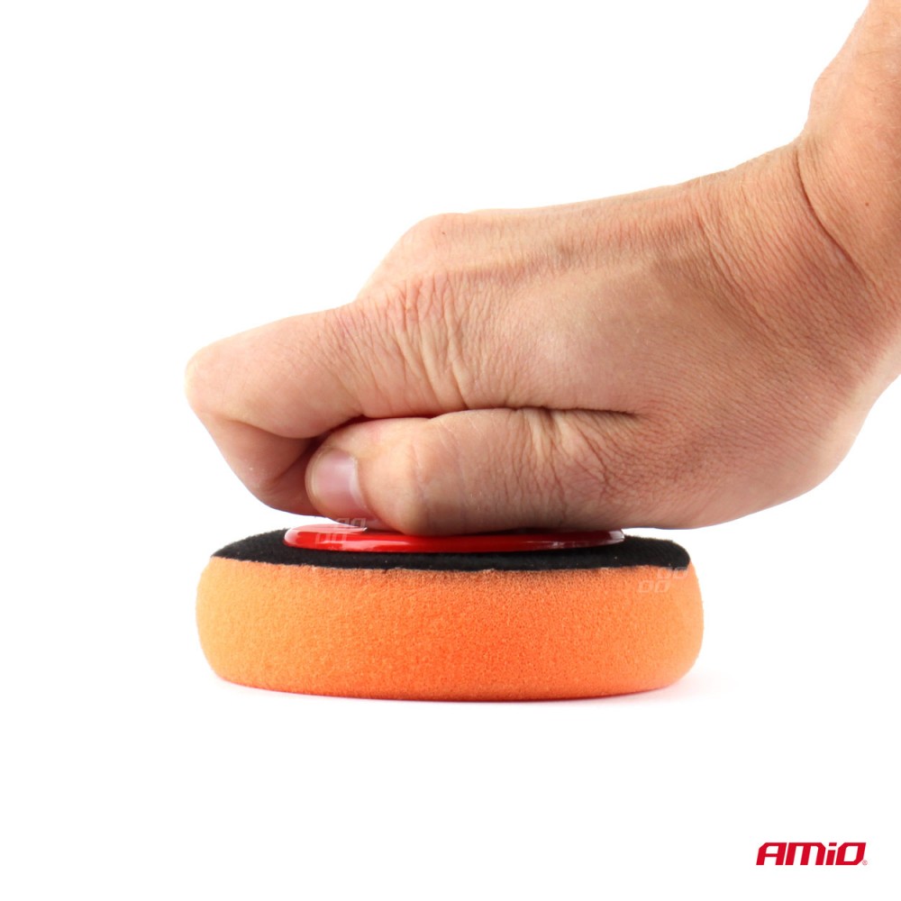 Amio Gripper Handle σετ σφουγγάρια γυαλισματος 5τμχ 10cm 02903