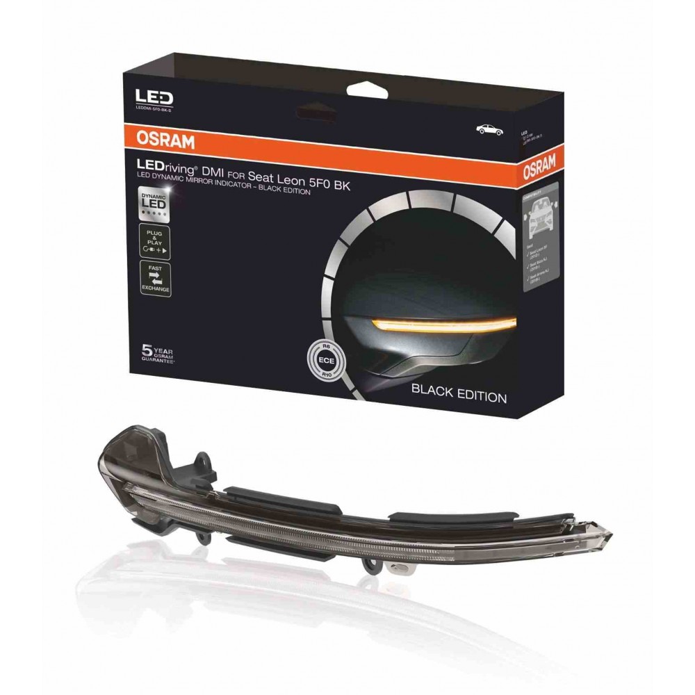 LEDRiving® Dynamic LED φλας καθρέφτη σετ 2 τεμαχίων SEAT LEON 5F 2012 ...