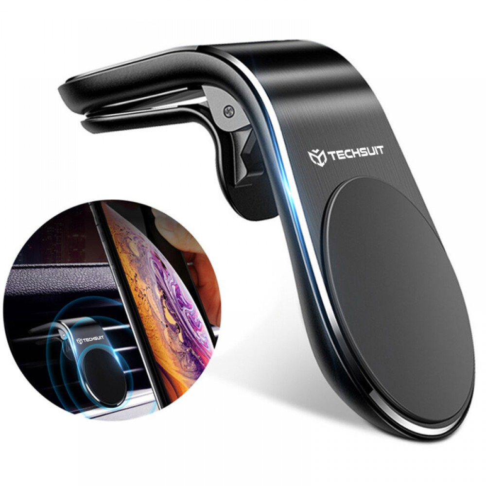 Techsuit AirGrip (S7) – Μαγνητική Βάση Κινητού για Αεραγωγό Αυτοκινήτου ...