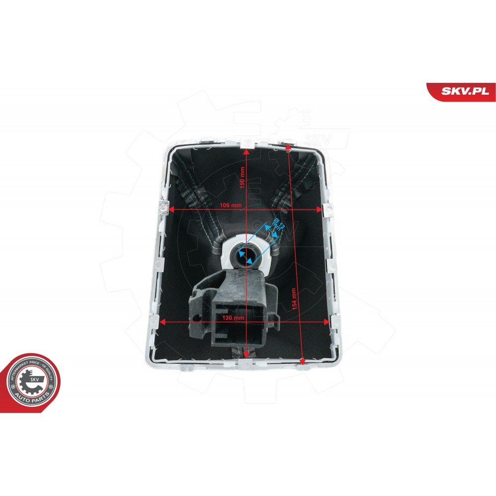 63SKV456 φουσκα με πομολο 5 ταχυτητων ESEN OPEL ASTRA H 93180984