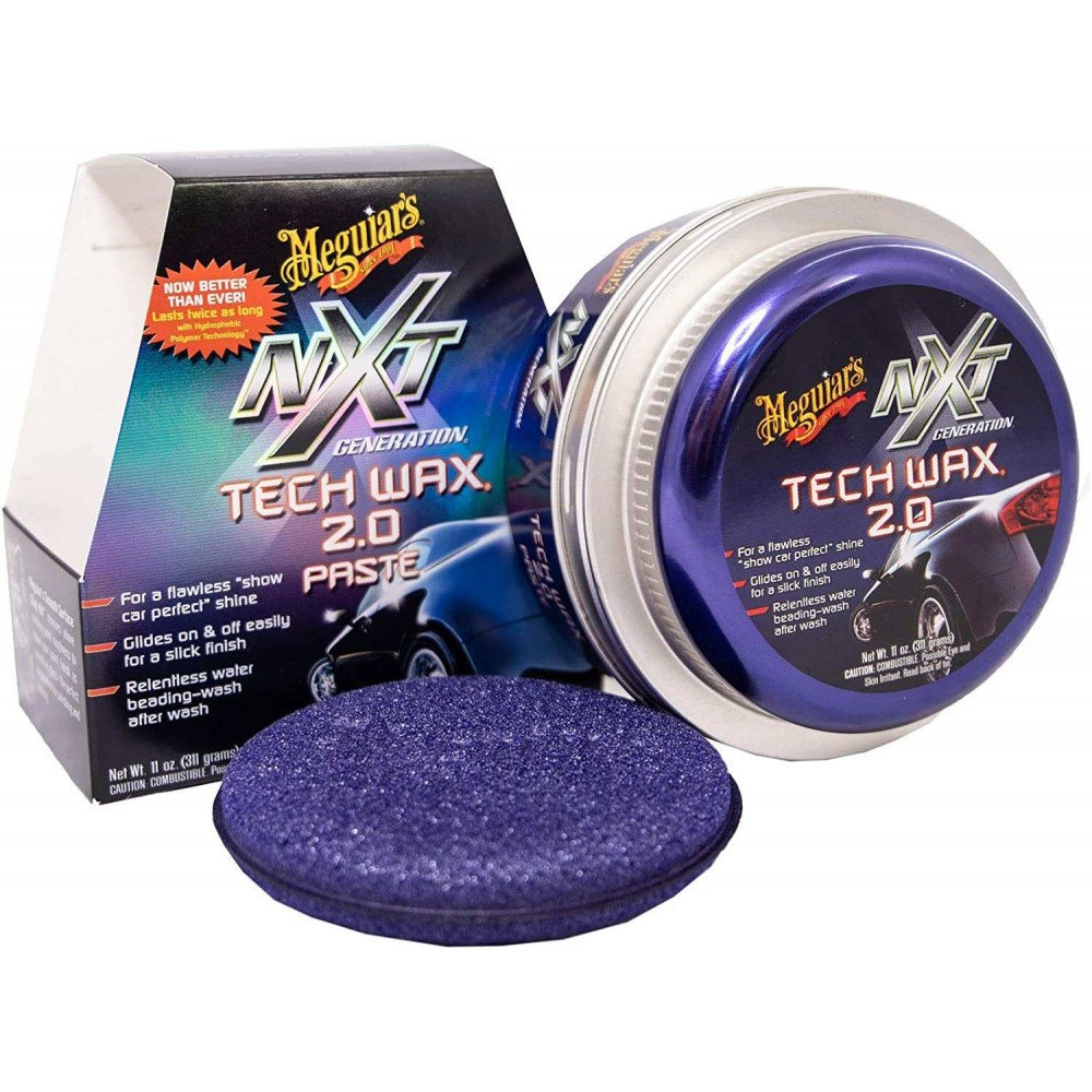 Meguiar's - Πάστα κεριού με πολυμερή NXT Generation Tech Wax 2.0 311gr ...
