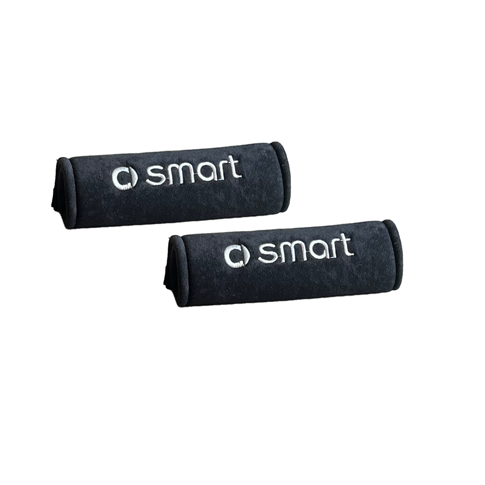 ΟΕΜ Μαξιλαρακια ζωνης για MCC SMART 2τμχ 21Χ7.5CM μαυρα