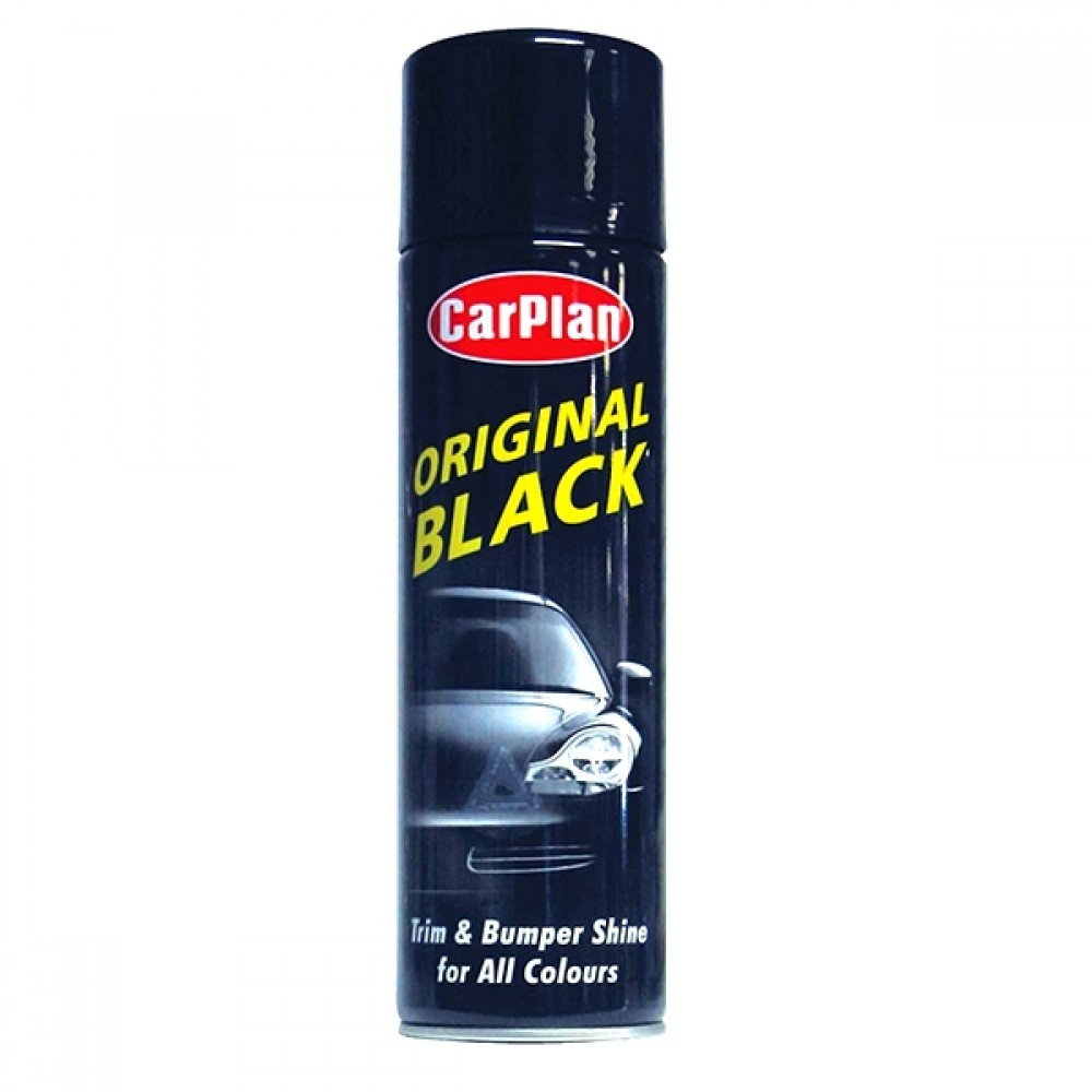 Kαθαριστικό σπρει για πλαστικά Carplan Original Black 500ML